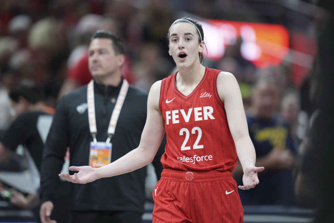 Clark has triple-double to lead Fever past Sky 93-58 as tempers flare ...